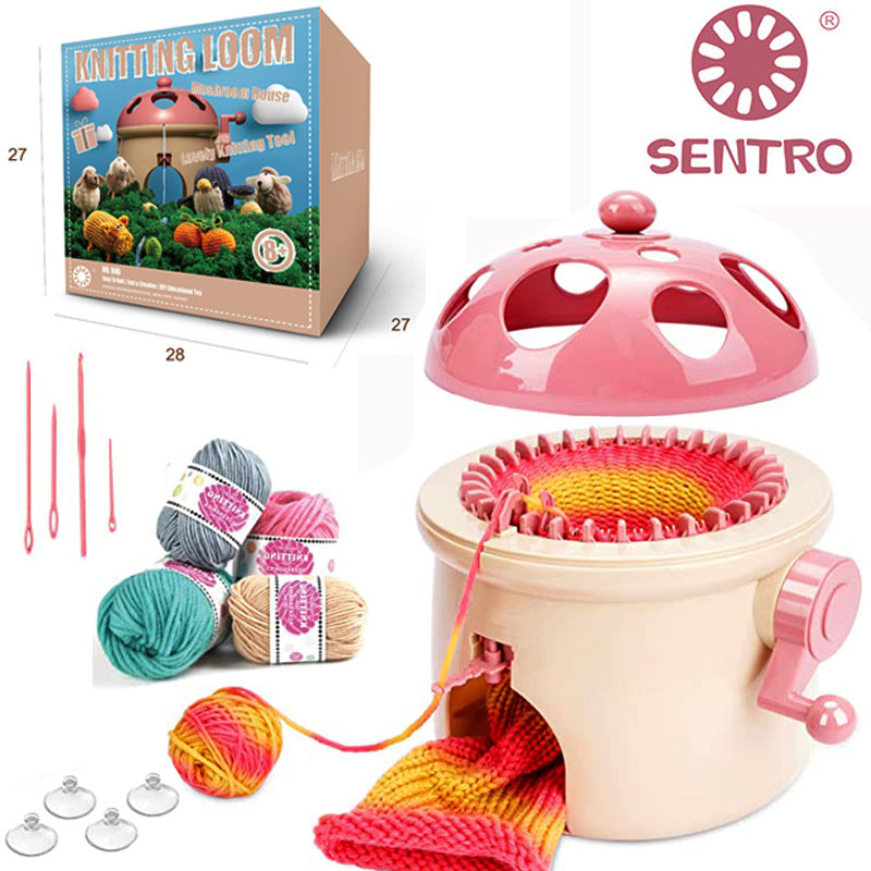 SENTRO 32 Needle Knitting Machine Pink Top Ring – JAMIT Knitting Machine